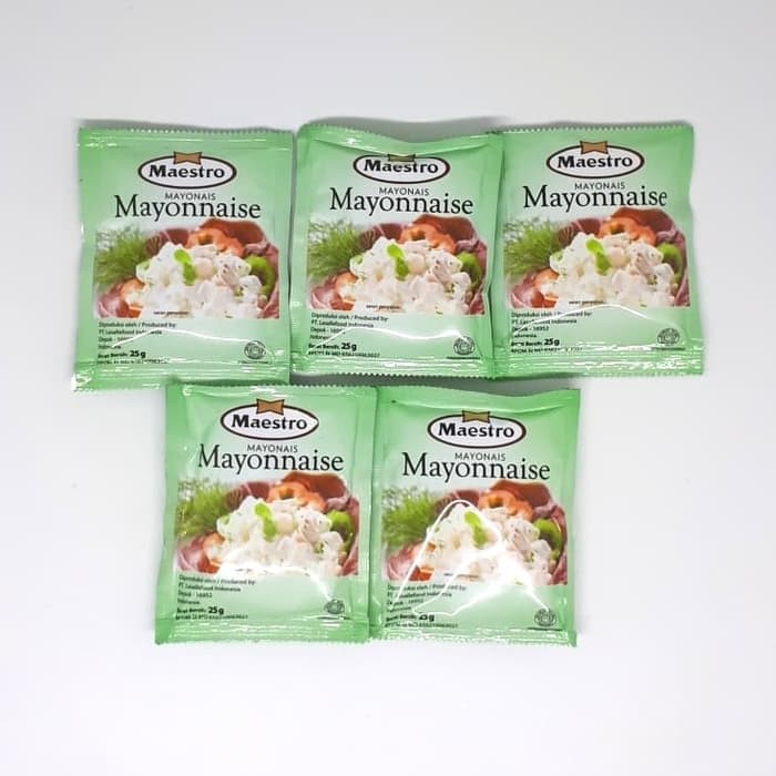 Jual Maestro Mayonaise Mayo Original Sachet 25gr | Shopee Indonesia
