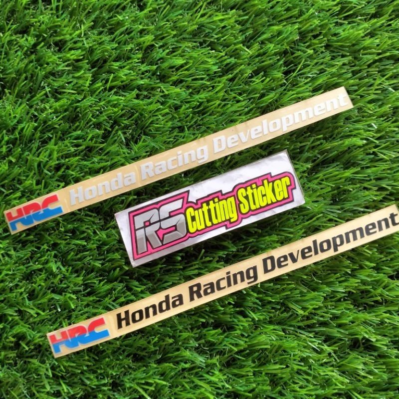 Jual STICKER HRC HONDA RACING DEVELOPMENT STICKER CUTTING | Shopee ...