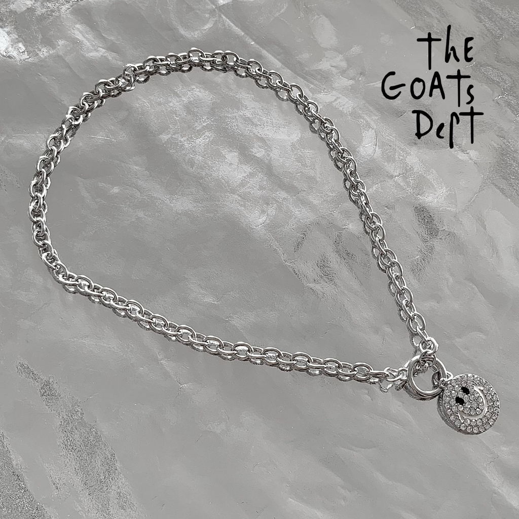 Jual The Goats Dept - Smiley Shiny Necklace Original / tgd882 kalung ...