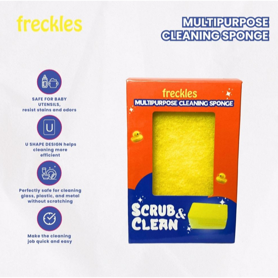 Jual Freckles Multipurpose Cleaning Sponge - Sponge Spons For Utensil ...