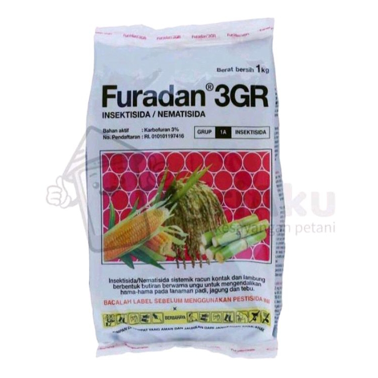 Jual INSEKTISIDA FURADAN 3GR KEMASAN 1 KG | Shopee Indonesia