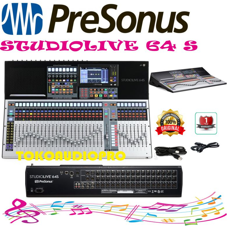 Jual Mixer PreSonus StudioLive 64S Series III Digital Mixer Presonus ...