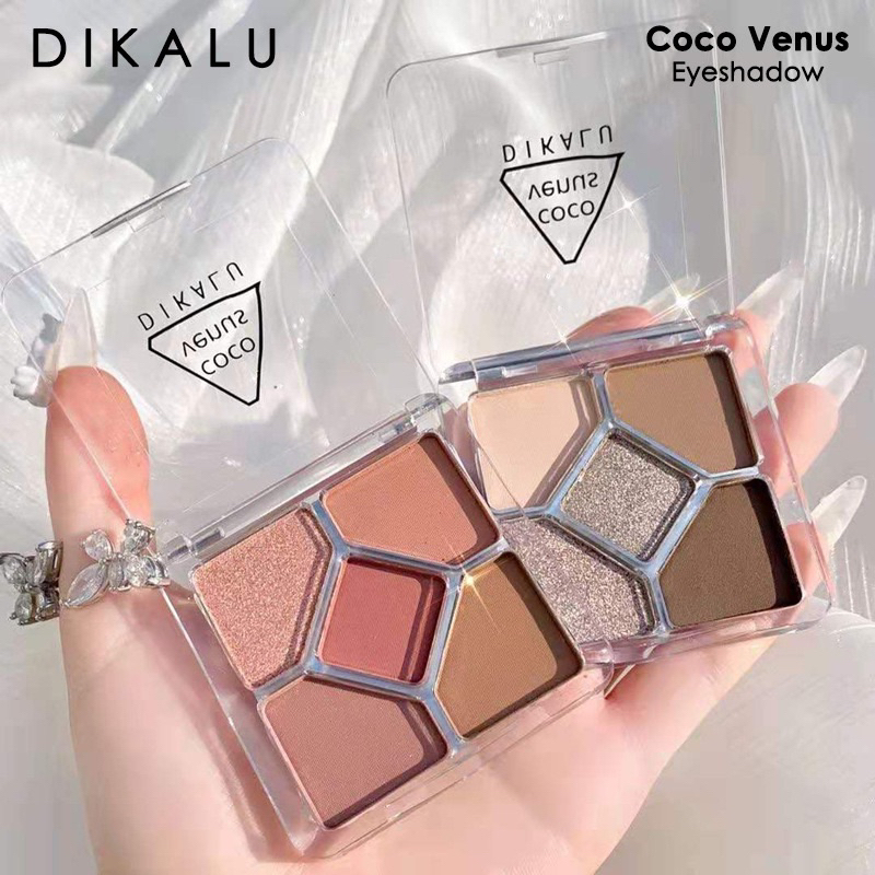 Jual Dikalu Coco Venus Eyeshadow Palette 5 Warna Shopee Indonesia