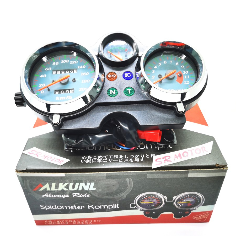 Jual km kilometer speedometer assy ninja r komplit set | Shopee Indonesia