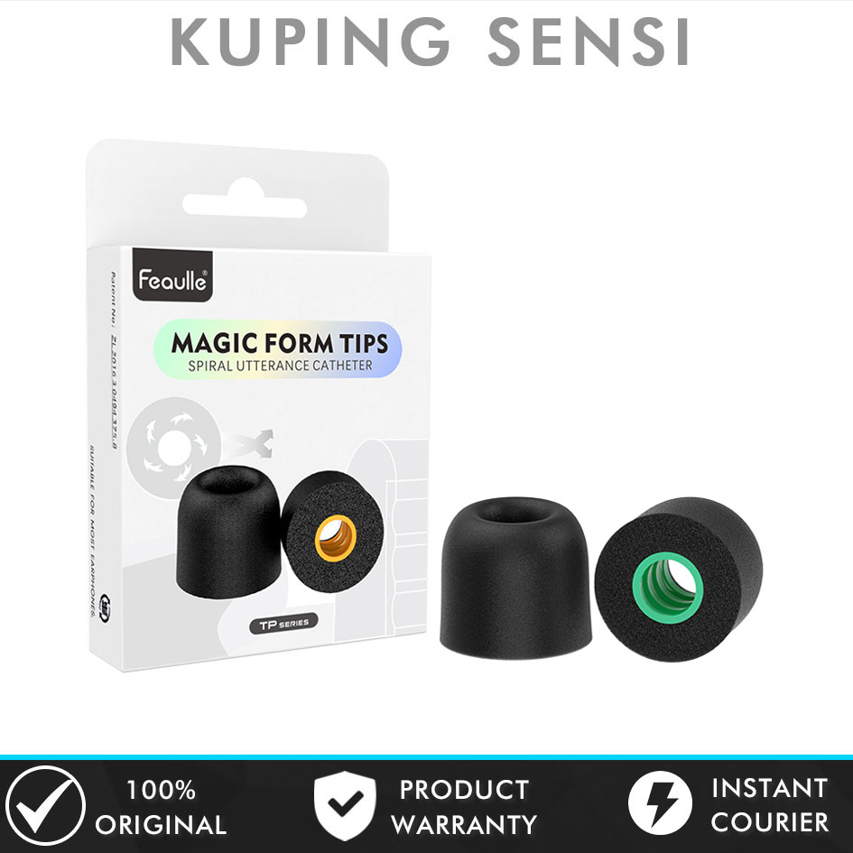 Jual Feaulle Magic Form Tips TP45 Memory Foam Eartips Busa for Earphone ...
