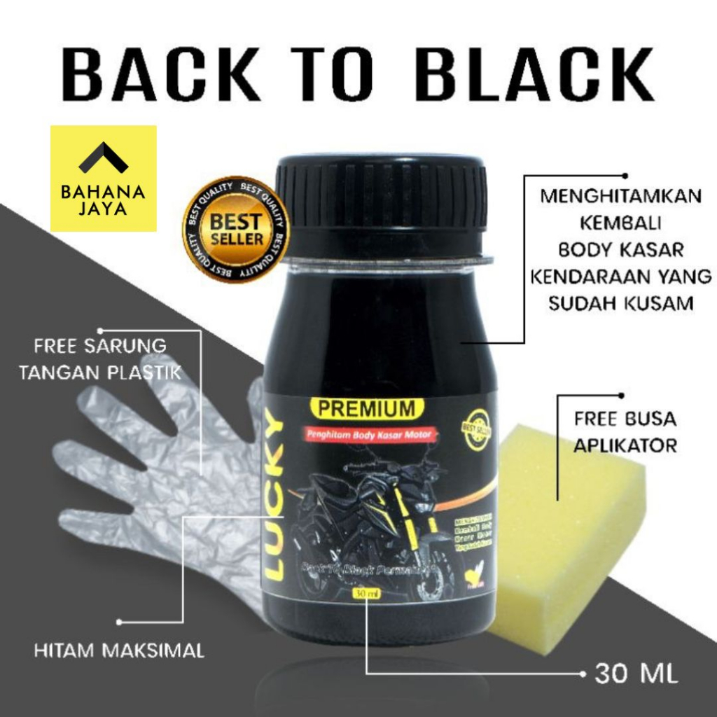 Jual Penghitam Body Motor Permanen Penghilang Lecet Motor Ready Manado ...