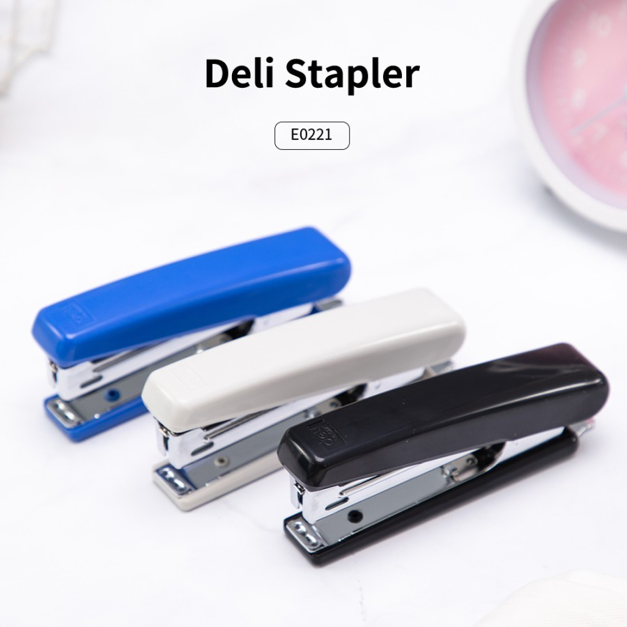 Jual Stapler Deli 0221 Jepretan Hekter Sedang Isi Staples Kecil No.10 ...