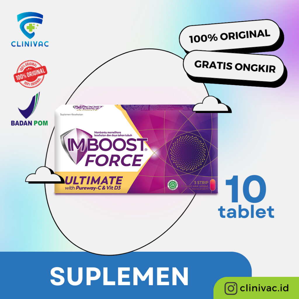 Jual Imboost Force Ultimate | Multivitamin dan Suplemen Harian | Shopee Indonesia