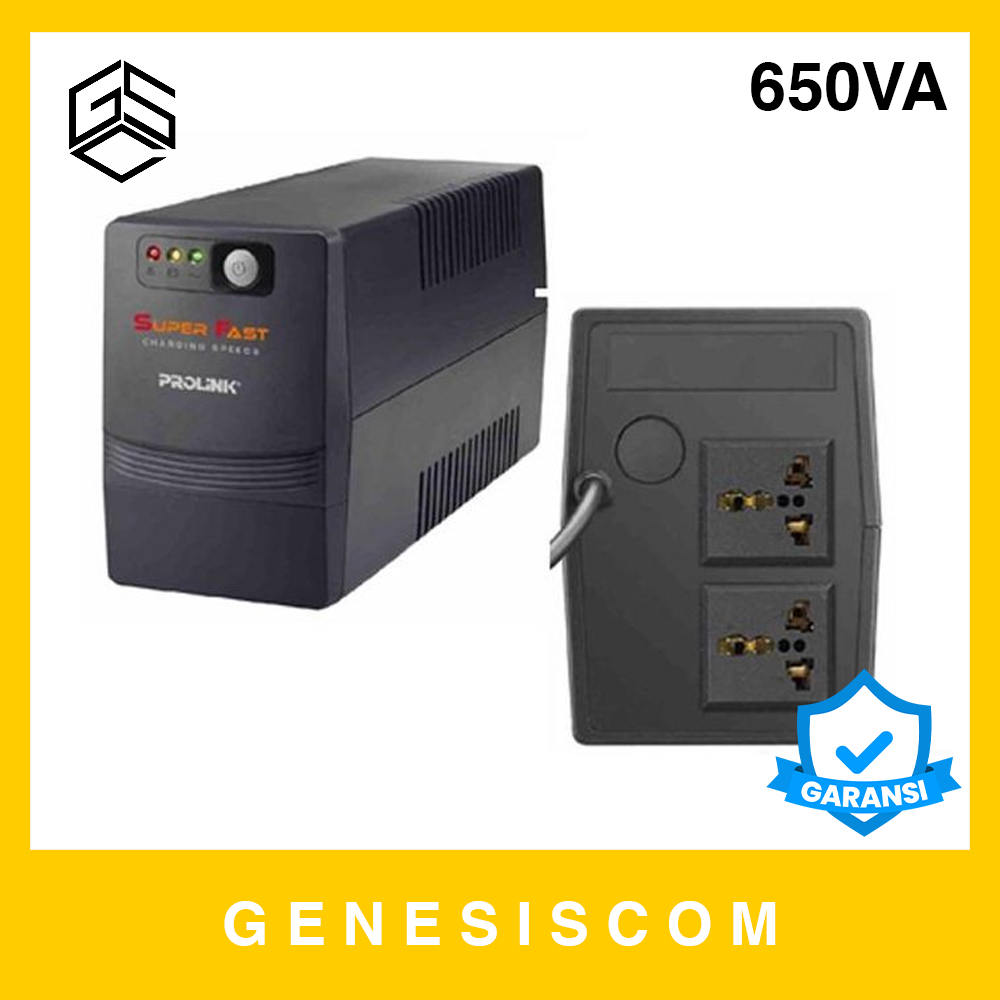 Jual UPS PROLINK 650VA PRO700SFC Pro 700 SFC Original Garansi - 650 VA AVR Volt Ampere Power ...