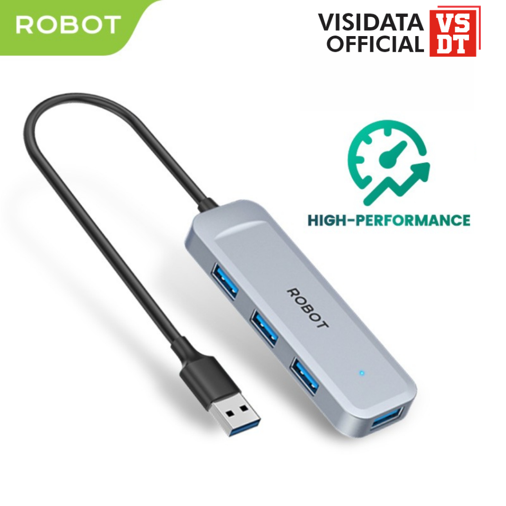 Jual ROBOT H340A USB Hub 4port Type-A to USB 3.0 High perform Garansi ...