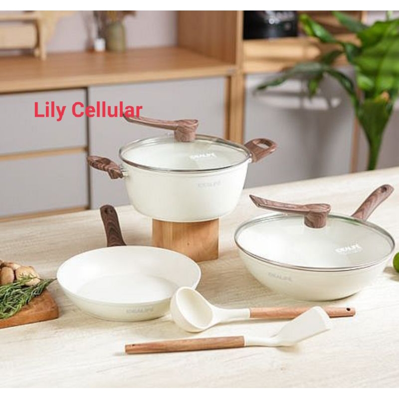 Jual Panci Masak Marble Set - Granite Cookware Set Idealife IL22B ...