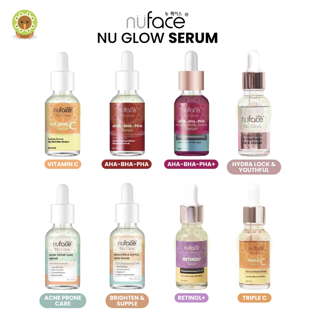 Jual NUFACE NU GLOW FACE SERUM - BRIGHTEN - ACNE - SERUM WAJAH NU FACE ...