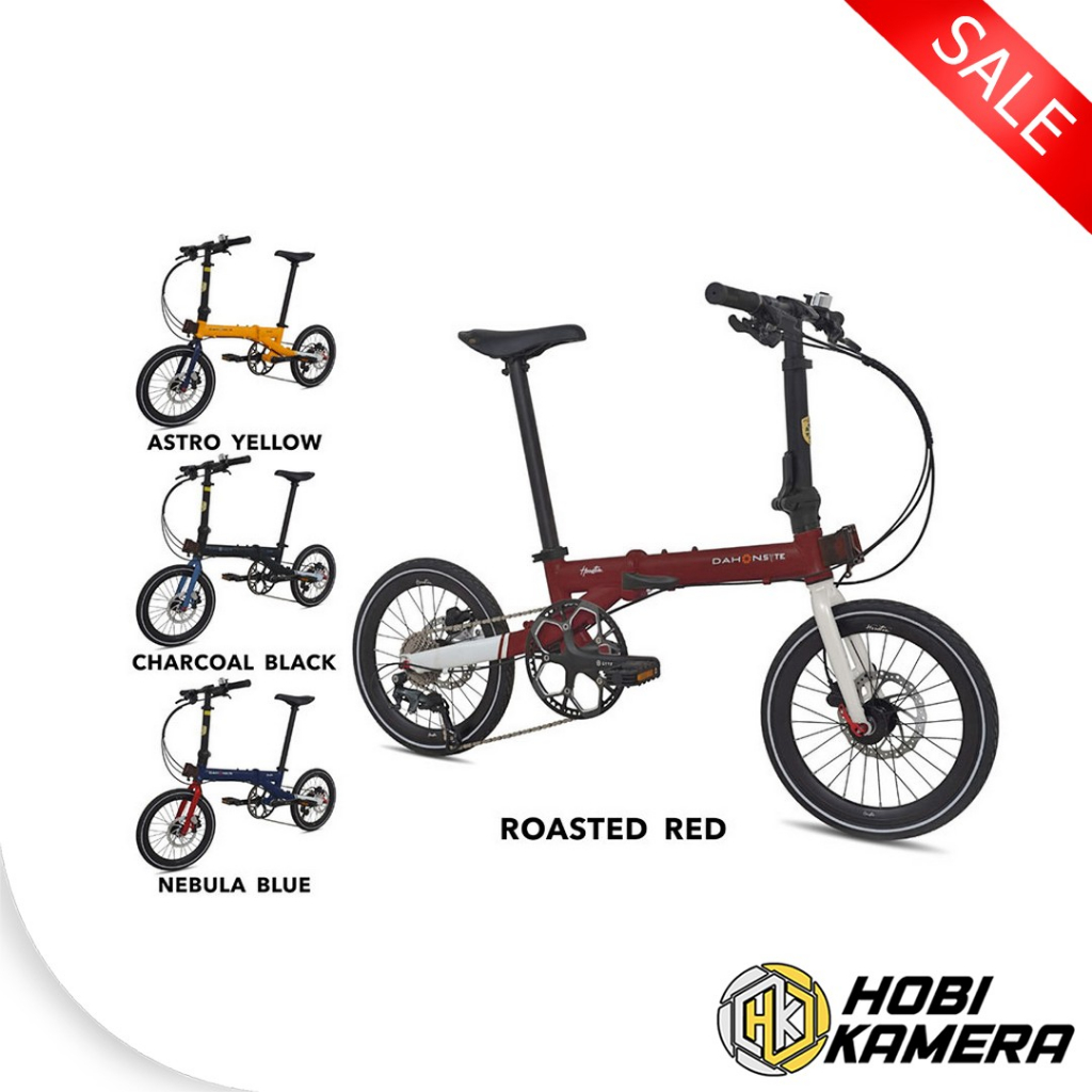 Jual Sepeda Lipat Dahon Syte Houston 16" Plus 10 Speed | Shopee Indonesia