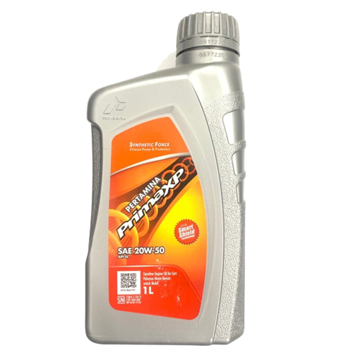 Jual OLI MOTOR PRIMA XP 4T 20W-50 1 LITER ORIGINAL | Shopee Indonesia
