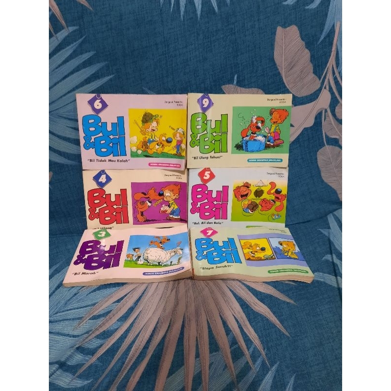 Jual Paket 6 Komik Bul dan Bil Bill Boule Set Lengkap Cergam Eropa ...