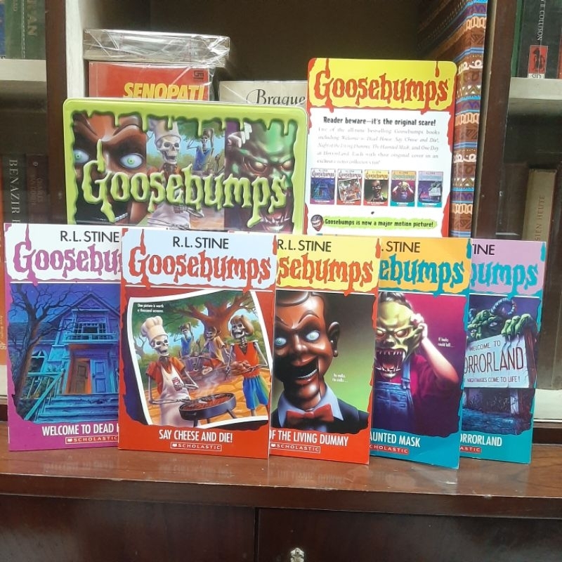 Jual 5 Buku Goosebumps Edisi Box Set Books | Shopee Indonesia