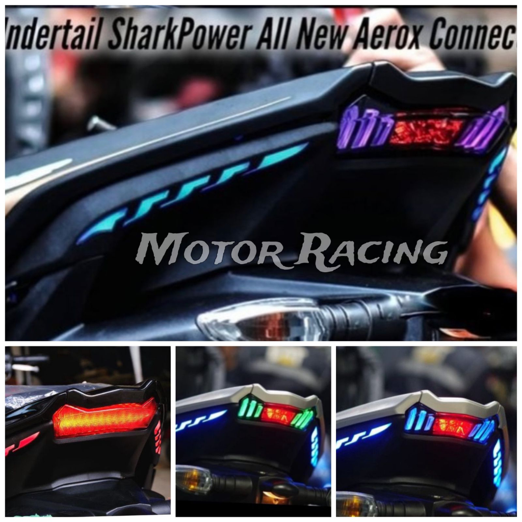 Jual LAMPU UNDERTAIL LED PLUS STOPLAMP 7IN1 YAMAHA AEROX 155 NEW ...