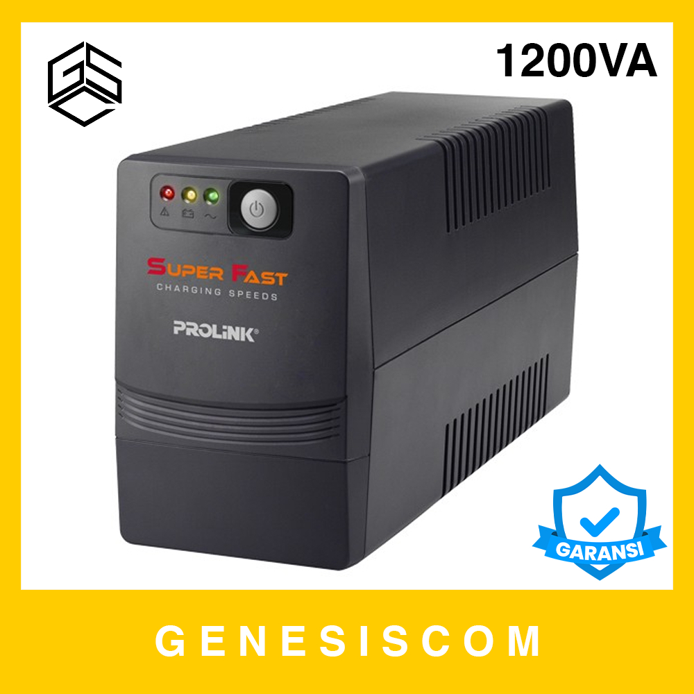 Jual UPS PROLINK 1200VA 1201 SFCU PRO1201SFCU Original Garansi - 1200 VA Power Supply Daya ...