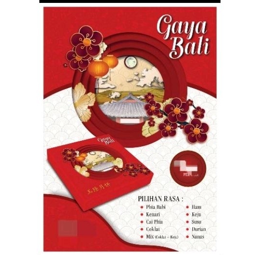 Jual Mooncake Gaya Bali ( kulit putih ) | Shopee Indonesia
