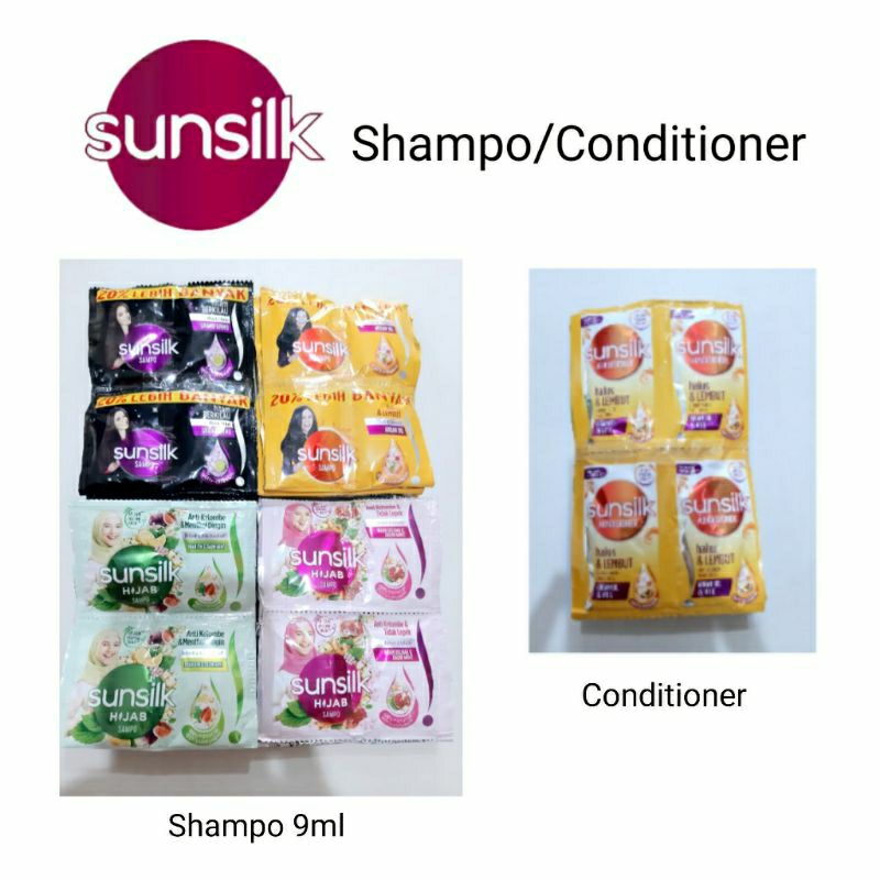 Jual Sunsilk shampoo/Conditioner sachet (isi : 24bks) | Shopee Indonesia
