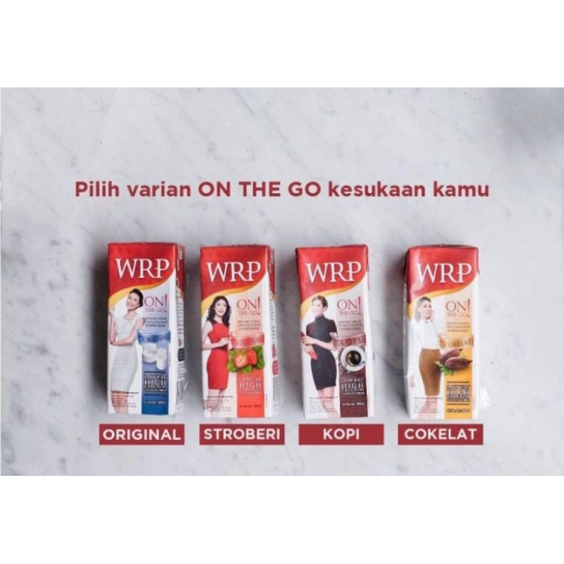 Jual WRP on the go 200ml uht | Shopee Indonesia