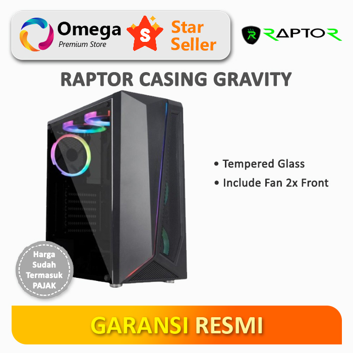 Jual Casing Gaming Raptor Gravity | Shopee Indonesia