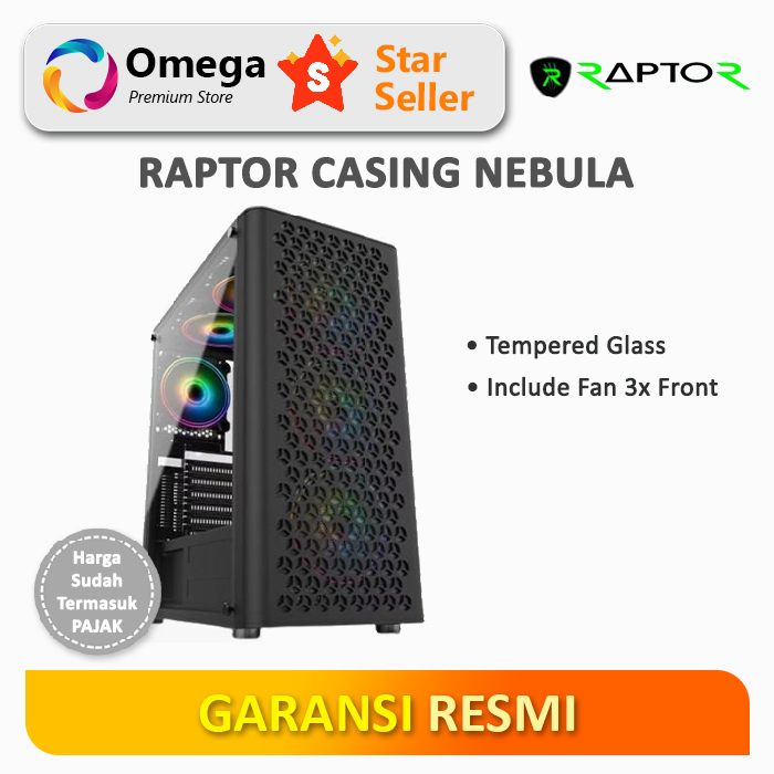 Jual Casing Gaming Raptor Nebula | Shopee Indonesia
