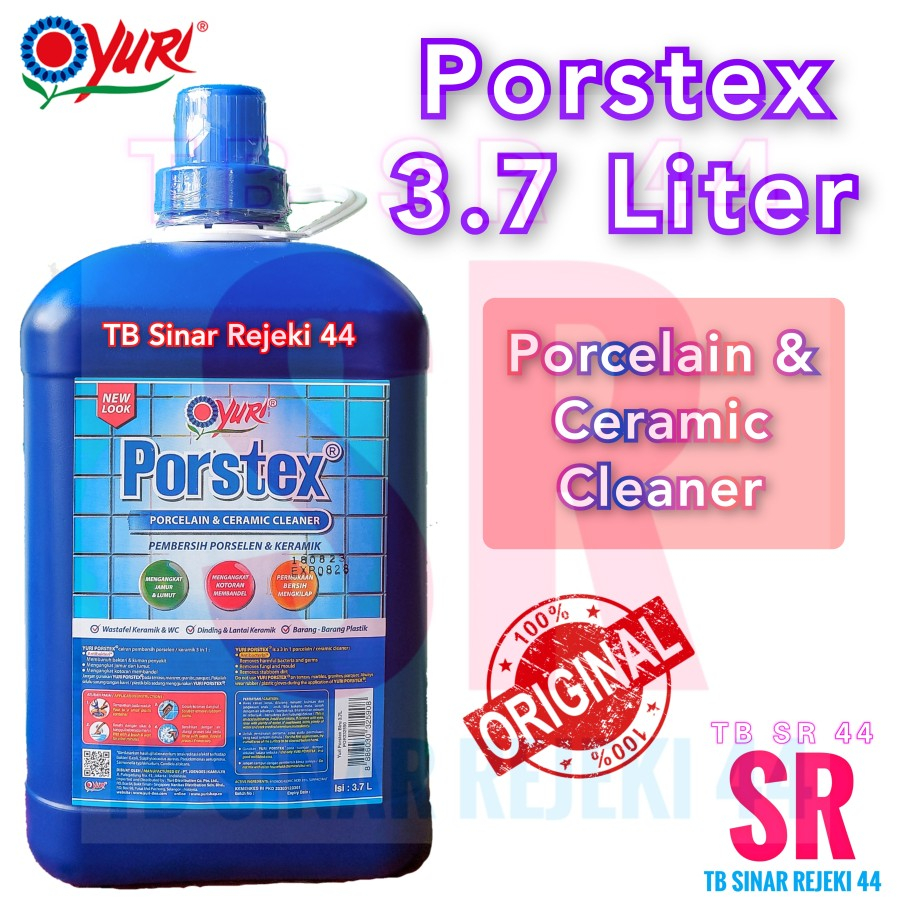 Jual Yuri Porstex 3.7 Liter Porcelain Ceramic Cleaner Pembersih Keramik ...