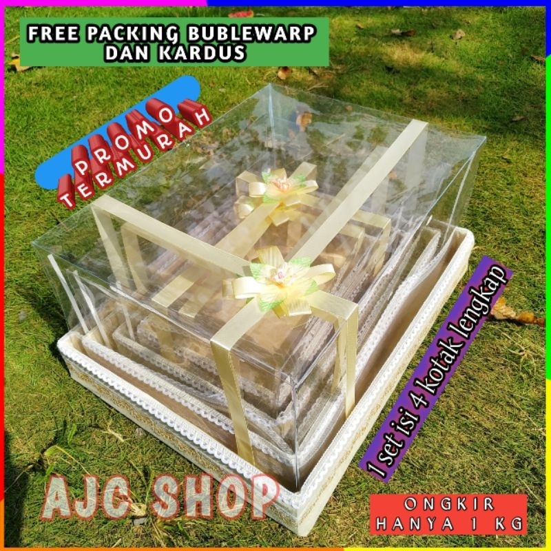 Jual Box Kotak Seserahan Pernikahan Versi Premium Full Sett Isi 4 Box ...