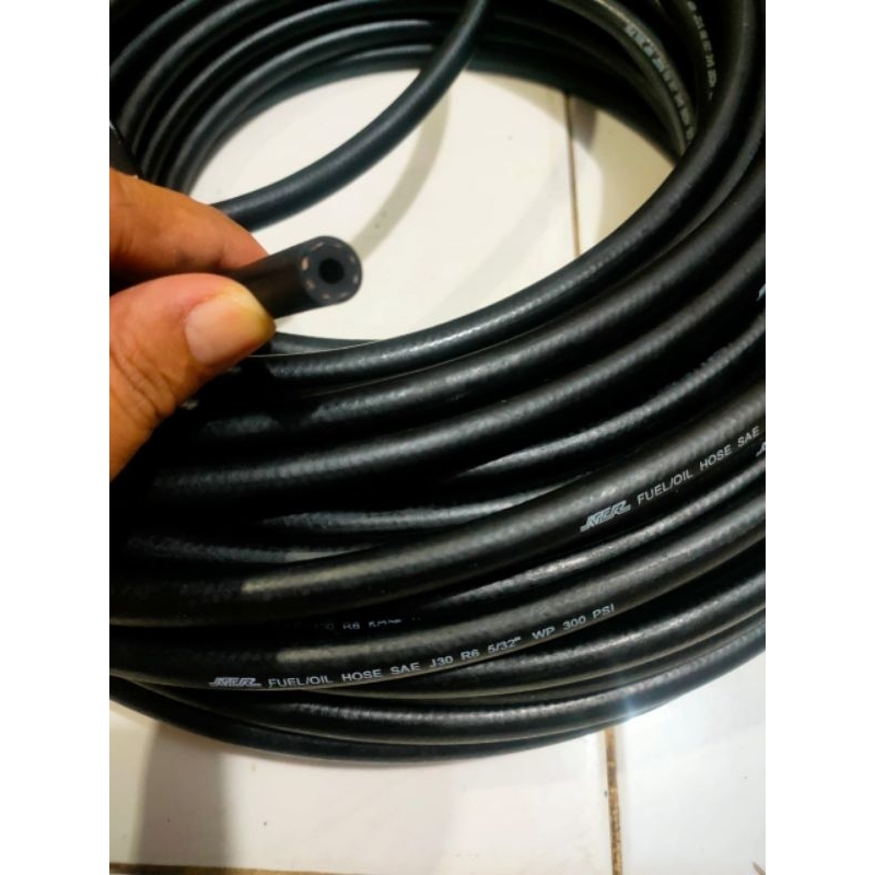 Jual SELANG BENSIN SOLAR NCR FUEL OIL HOSE 5/32" (4MM) | Shopee Indonesia