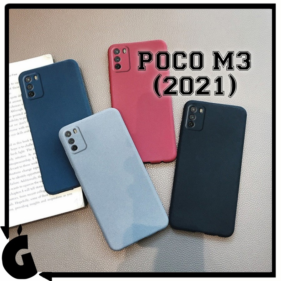 Jual Case Xiaomi POCO M3 (2021) Case Sandstone Protect Camera | Shopee ...