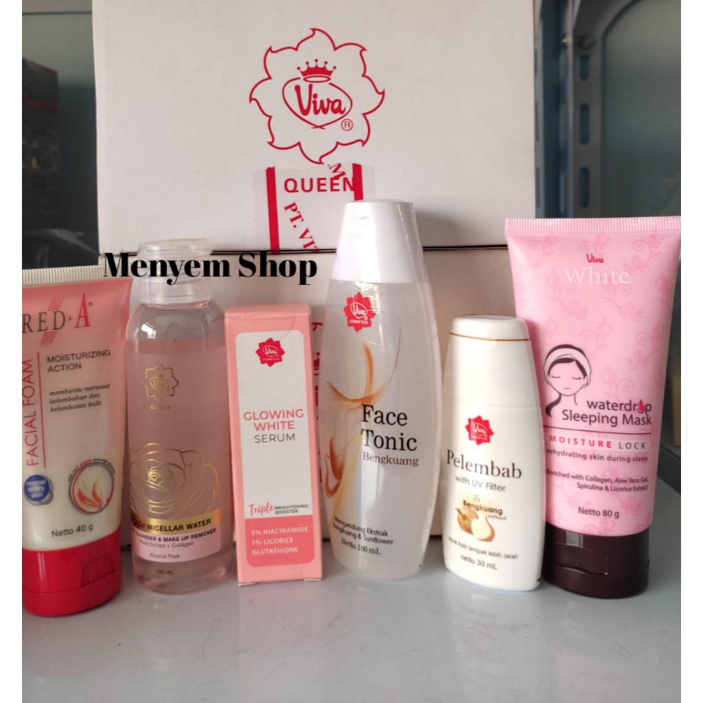 Jual Paket Viva Skincare harian glowing 6 in 1 | Shopee Indonesia