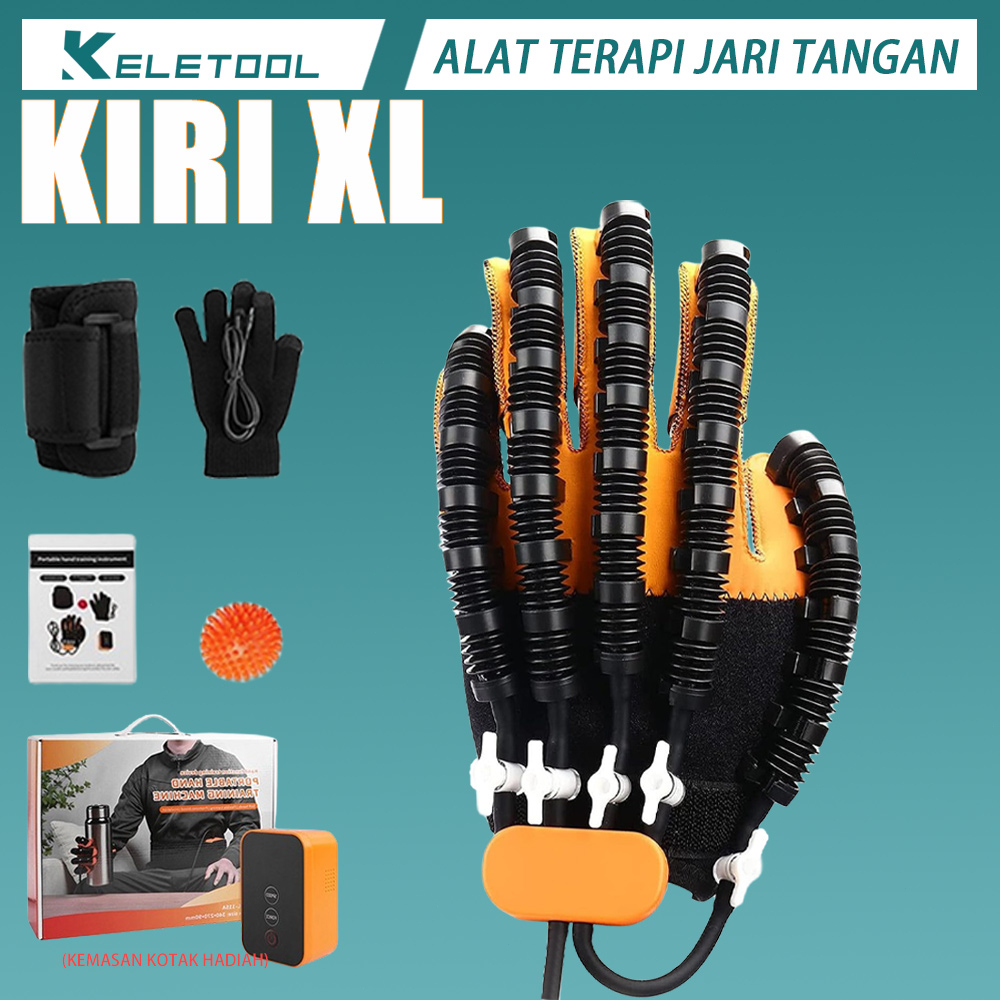 Jual Sarung Tangan terapi stroke alat pijat electric tangan nyeri jari ...