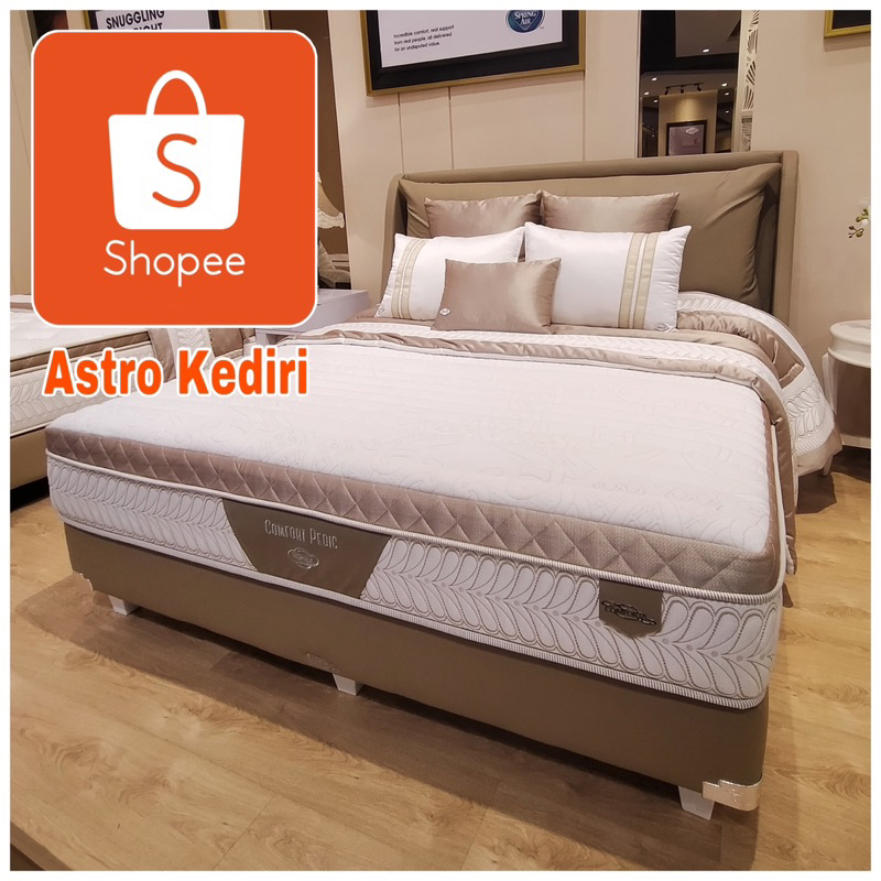 Jual Kasur Springbed Comforta COMFORT PEDIC Fullset Lengkap | Shopee ...