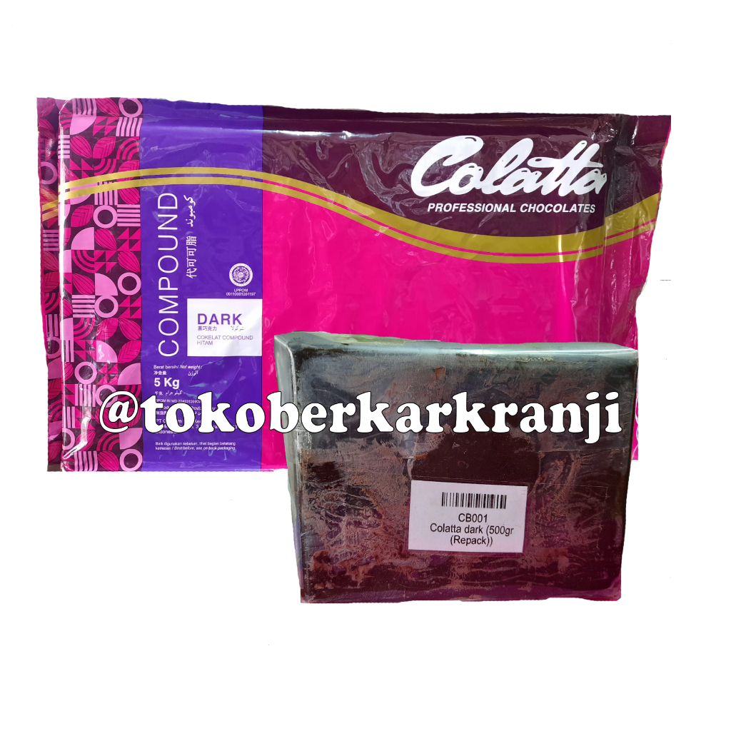 Jual Colatta dark compound 500gr (Sebelum dipacking sudah kami cek ...