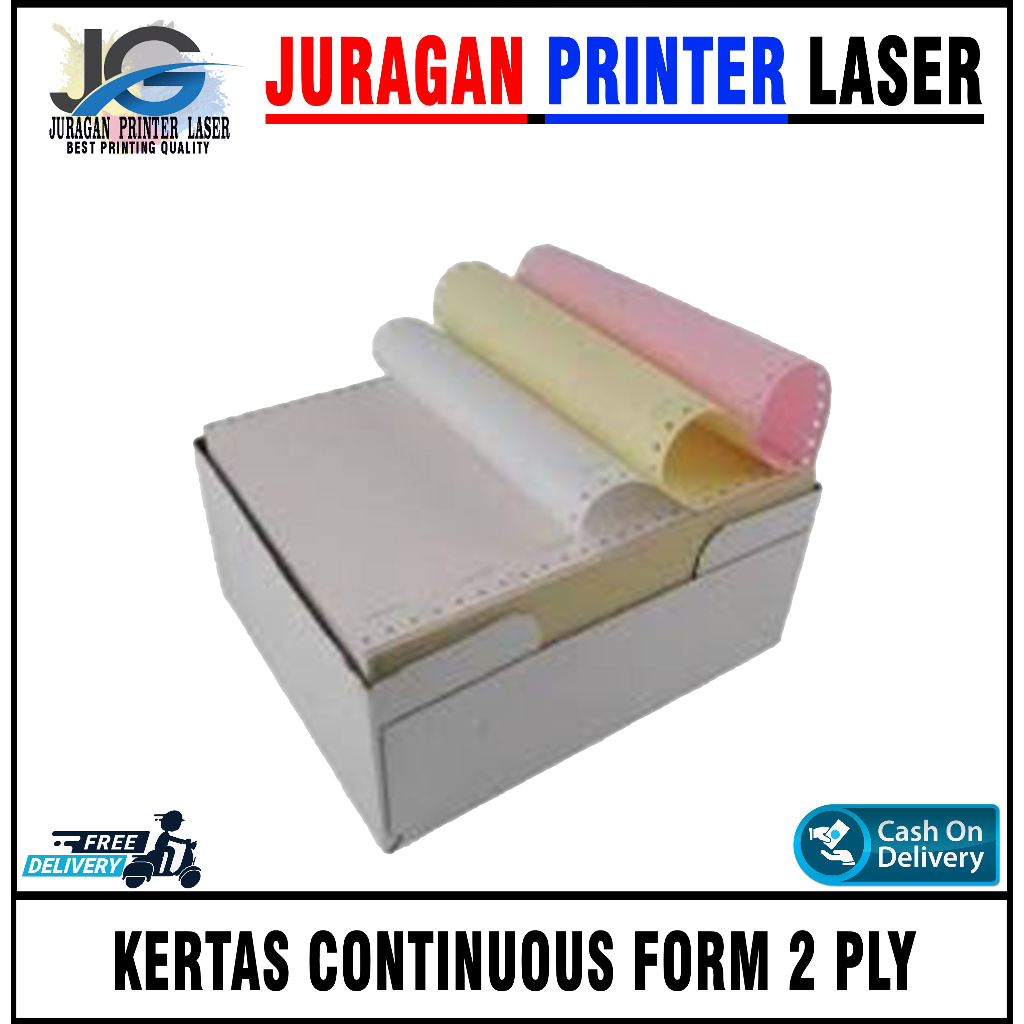 Jual kertas continous form 2 ply | Shopee Indonesia