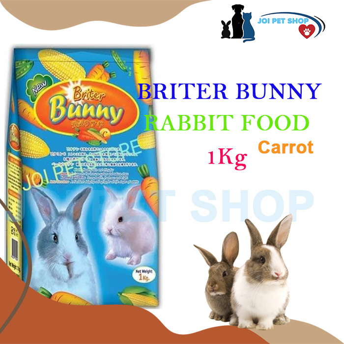 Jual BRITER BUNNY Makanan Kelinci 1kg Britter Bunny Carrot Fresh Pack 1 ...