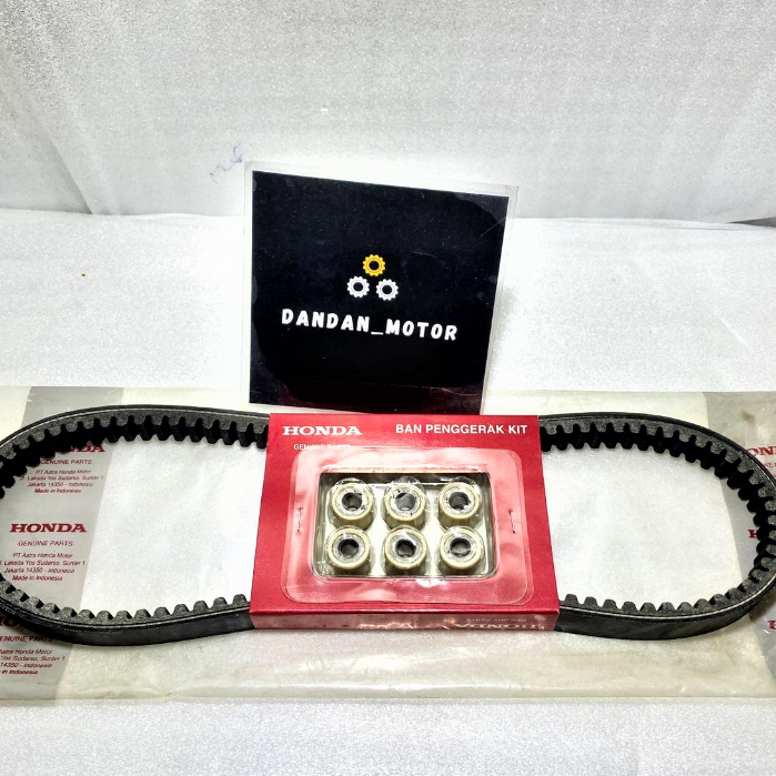 Jual V-BELT V BELT FANBEL ASSY KOMPLIT HONDA BEAT FI SCOOPY FI VARIO ...