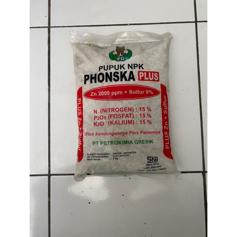 Jual Pupuk Phonska Plus || Pupuk Za || 2KG Original || Pupuk Petro ...
