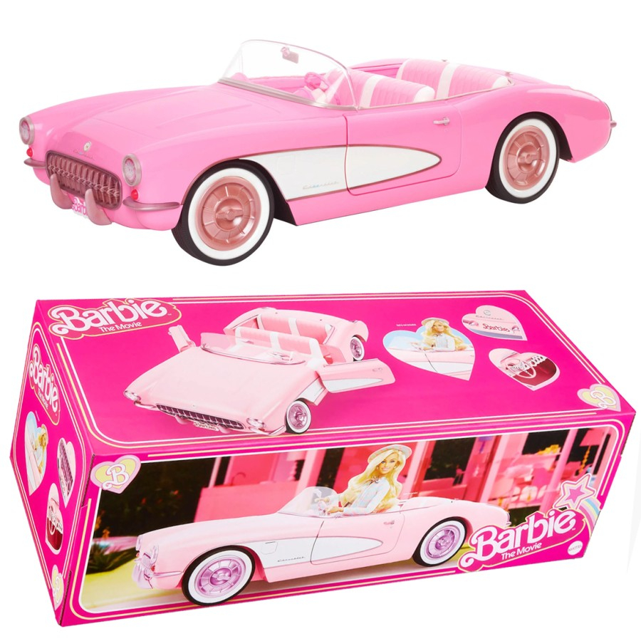 Jual BARBIE the Movie Collectible Car Pink Corvette ORIGINAL Mobil ...