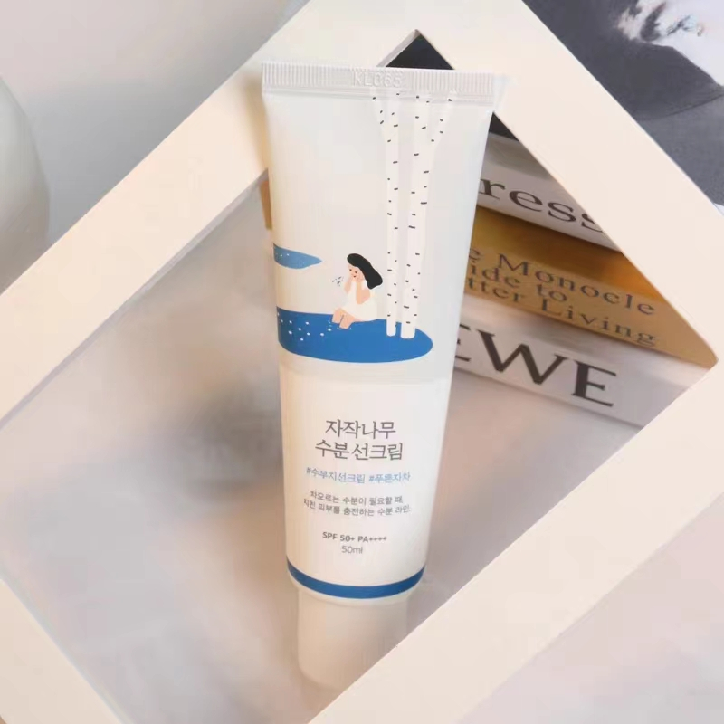 Jual Round Lab Sunscreen 50ML / ROUND LAB Birch Juice Moisturizing Sun ...