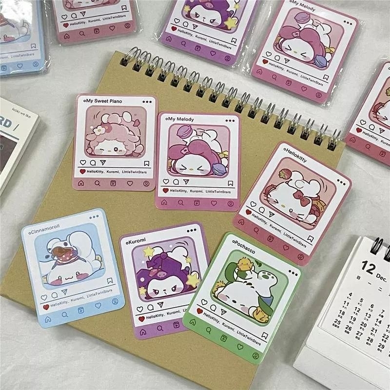 Jual 1 Set 20 pcs Sticker Design Cute Sanrio Import | Sticker Kawaii ...