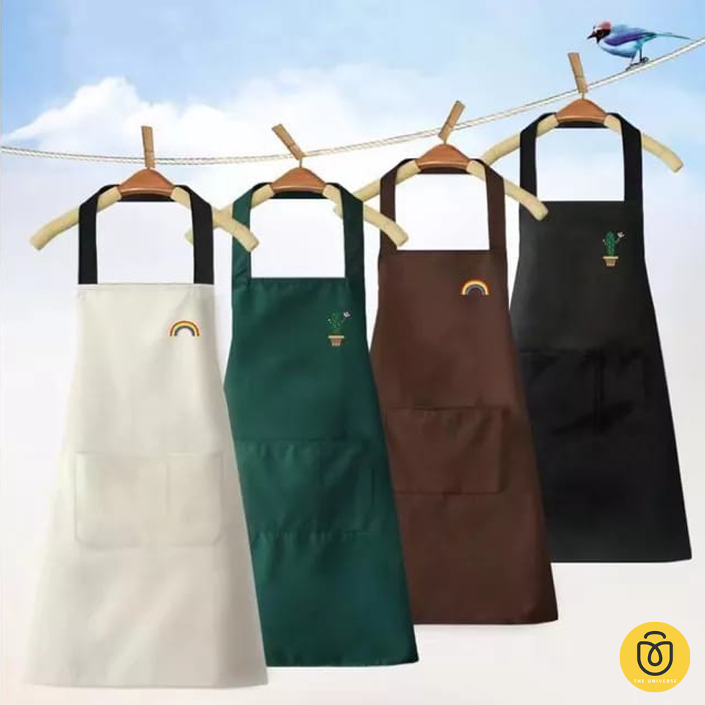 Jual Apron Waterproof Celemek Masak Dapur Pria Wanita Celemek Masak ...