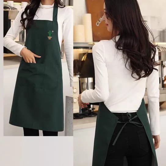 Jual Apron Waterproof Celemek Masak Dapur Pria Wanita Celemek Masak ...