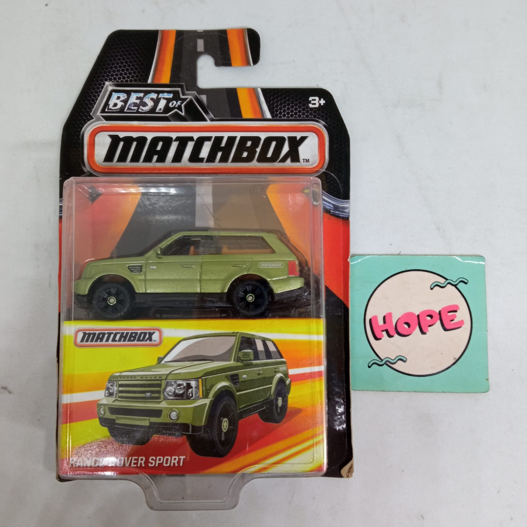 Jual Matchbox Range Rover Sport Diecast Best of Matchbox Original ...