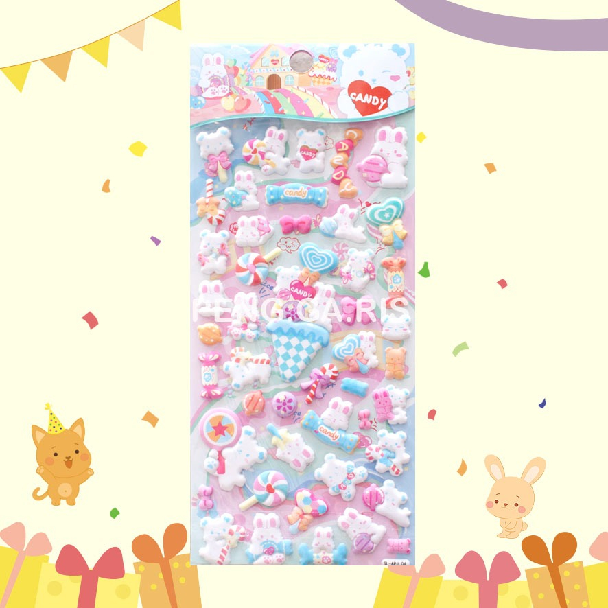 Jual Sticker Busa Fluffy Candyland | Shopee Indonesia