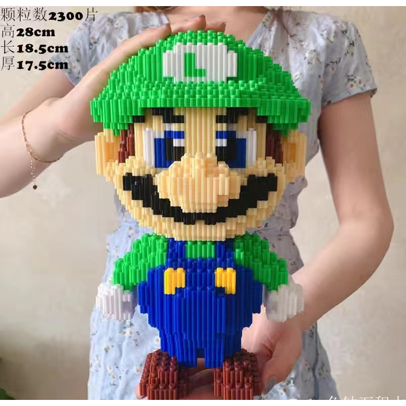 Jual Nano Block Mario Medium Bricks Education Nano Block / Mainan Balok ...