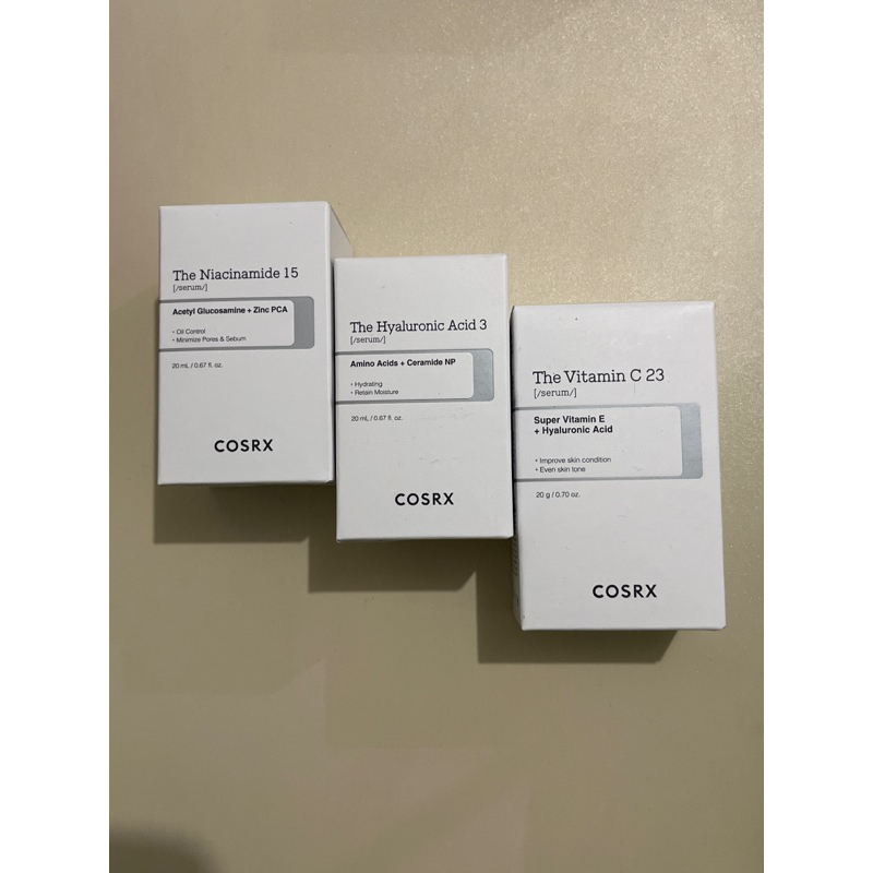 Jual COSRX TRIO RX Vitamin C Hyaluronic Acid Niacinamide Serum | Shopee ...