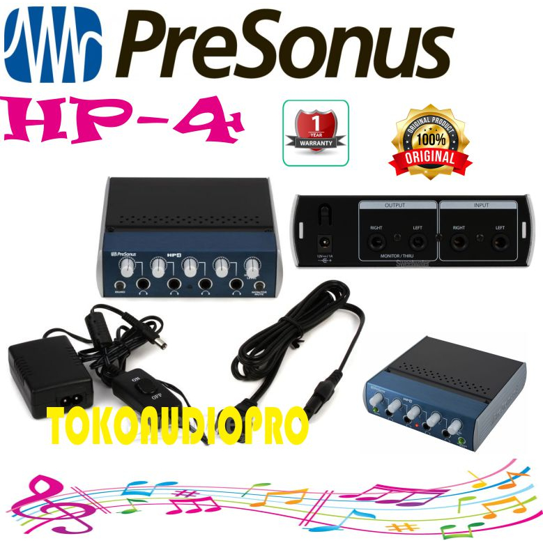 Jual PreSonus HP4 4-channel Headphone Amplifier | Shopee Indonesia