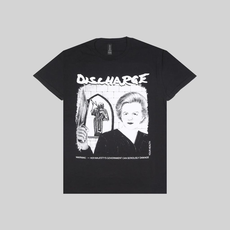 Jual TS DISCHARGE - WARNING (ROCK MERCH) | Shopee Indonesia